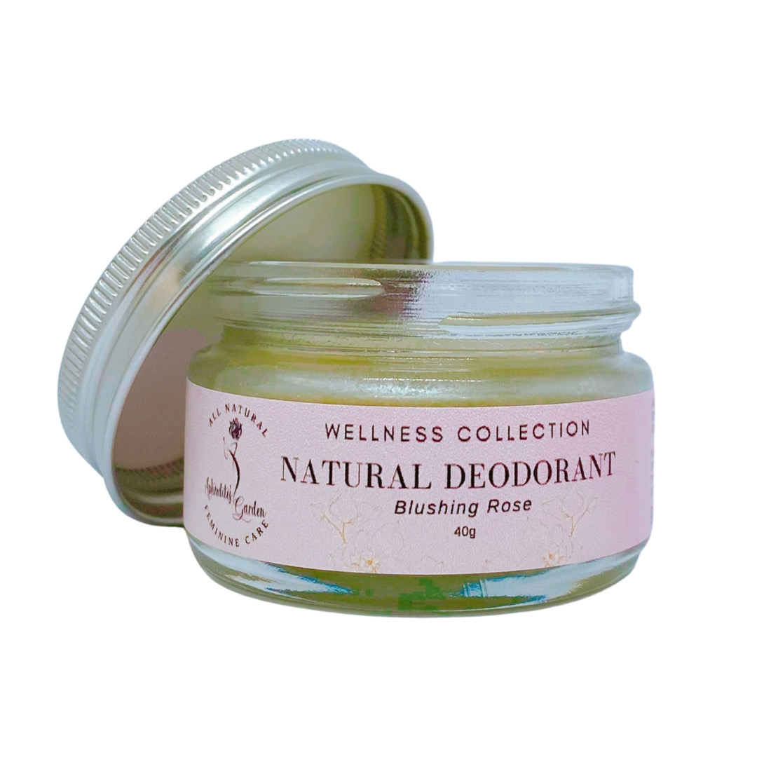 Natural Deodorant - Blushing Rose - Aphrodite's Garden